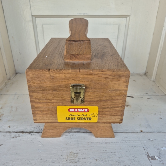 Kiwi | Other | Kiwi Oak Shoe Server Box | Poshmark